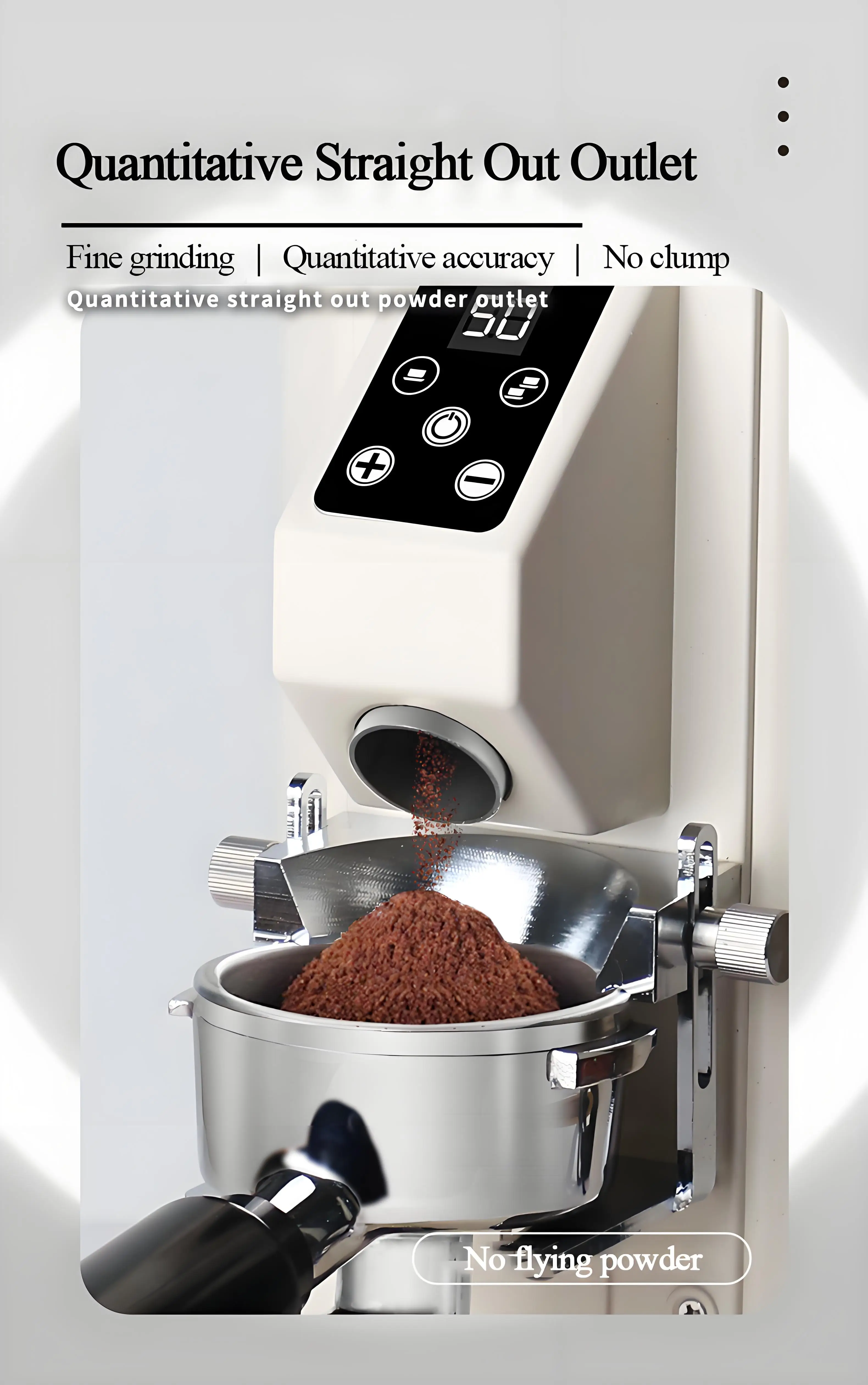 Commercial Automatic Height-adjustable Powder Rack One-key Powder ...