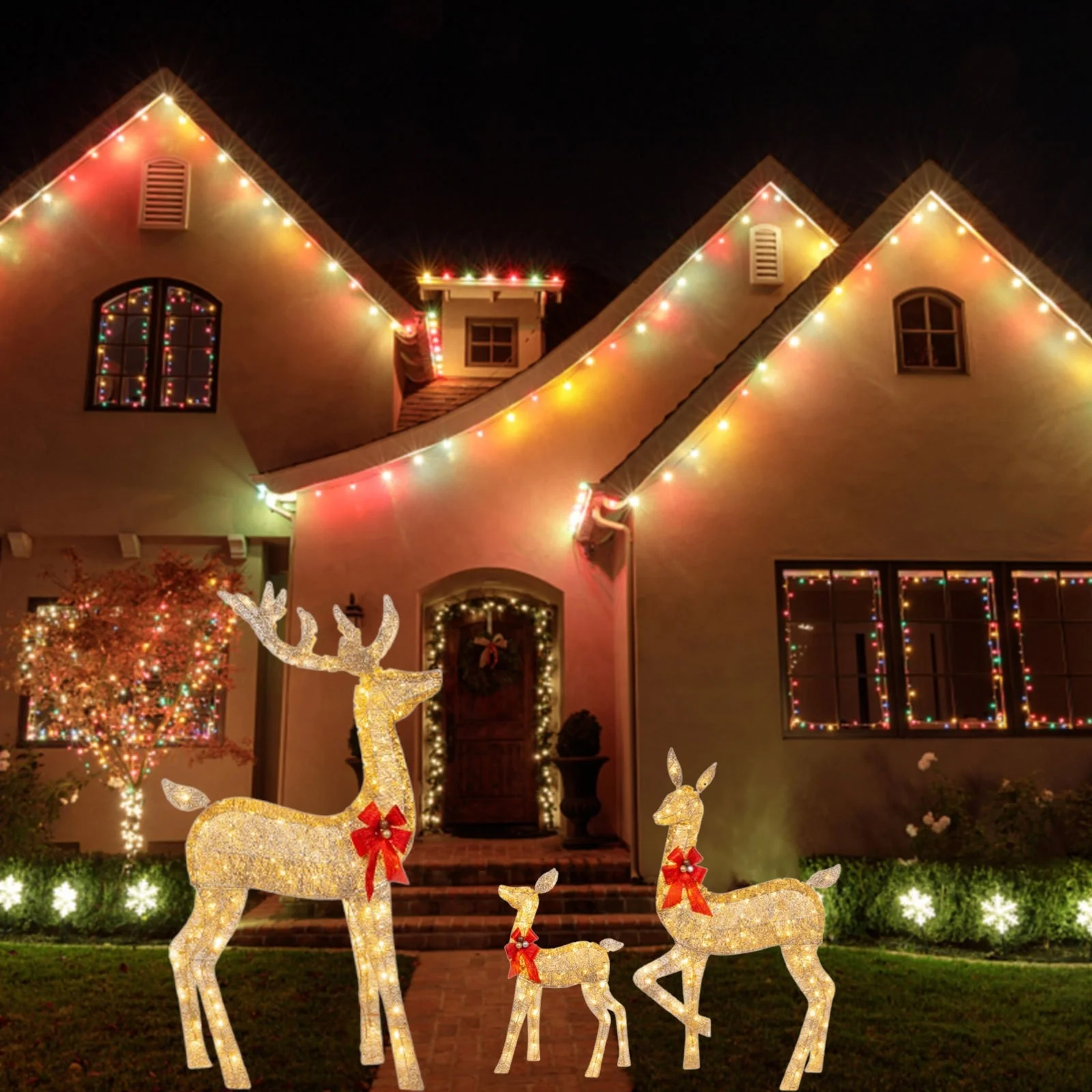 Christmas Shining Deer - Brighten Your Garden Decor