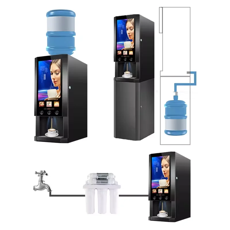 POWERMAC E30S - Instant Smart Automatic Tea Coffee Vending Machine