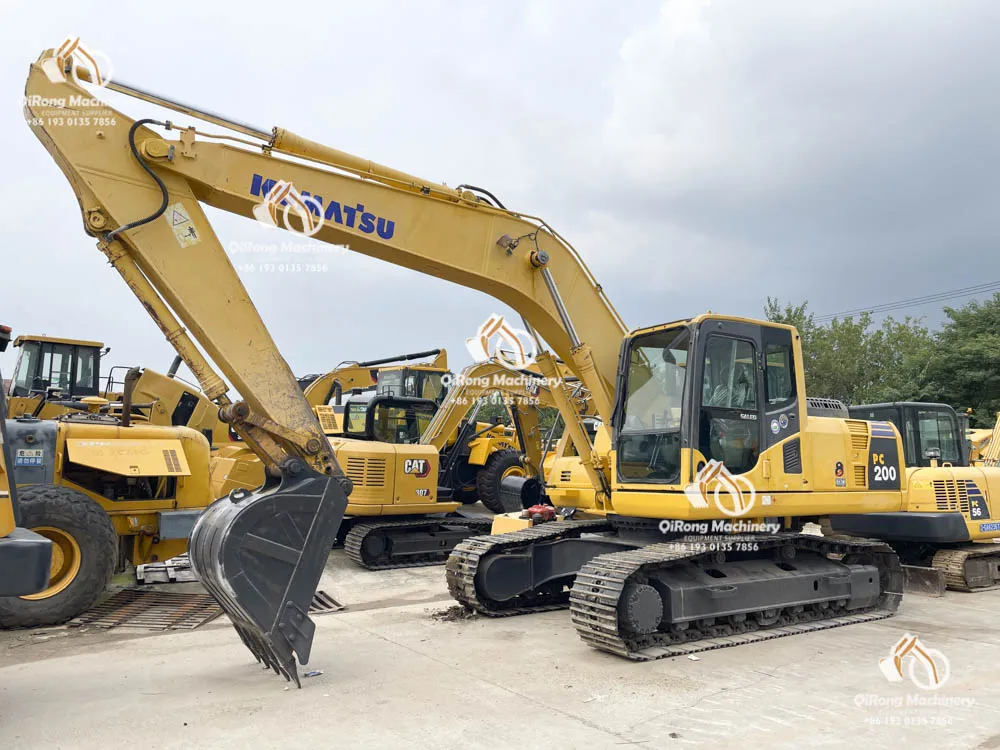 Used Excavator Komatsu Pc200 Pc200-8 200 Komatsu Pc 200 Pc200-7 Pc200-6 Excavator Hydraulic ...