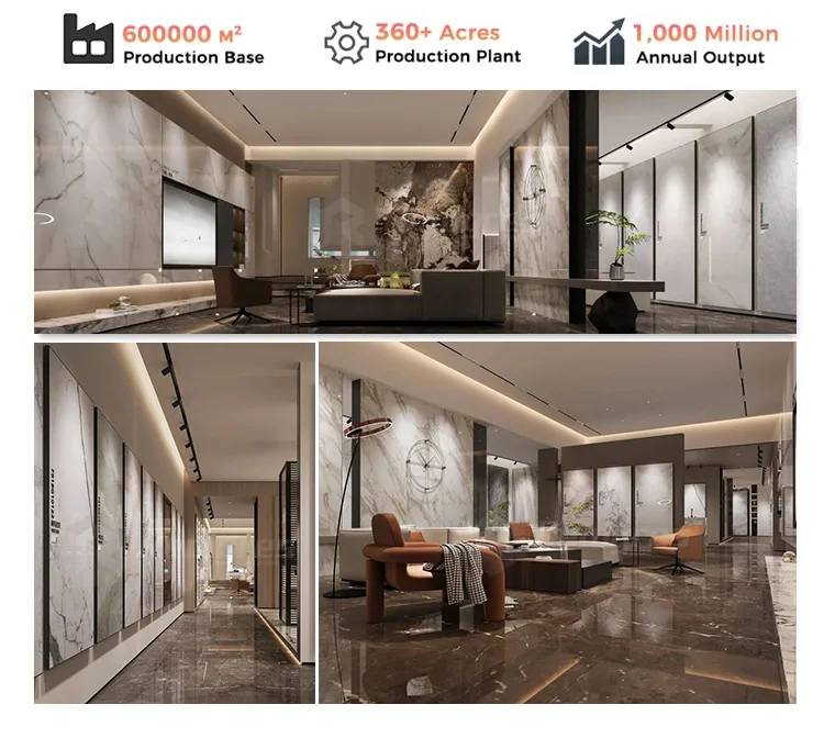 Realgres Large Format Polished Porcelain Slab With White Marble Texture Sintered Stone Tile For ...
