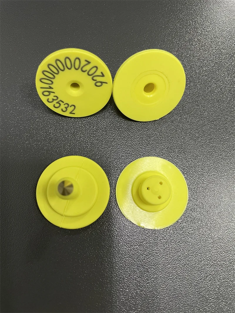 UHF ISO 18000-6C RFID Animal Ear Tags for Cattle & Sheep