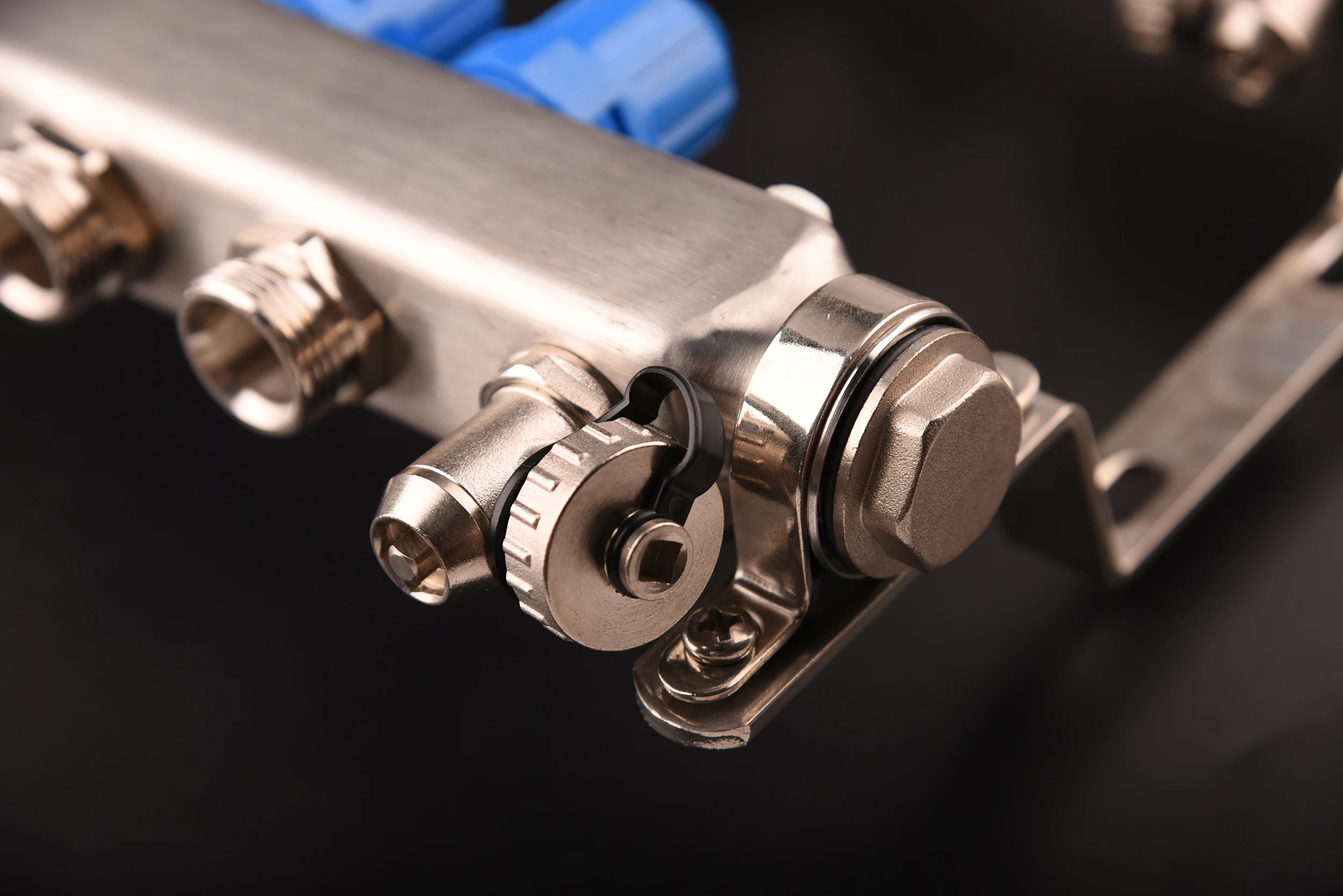 304 Stainless Steel Water Distribution Pex Ufh Manifold Pipe Underfloor ...