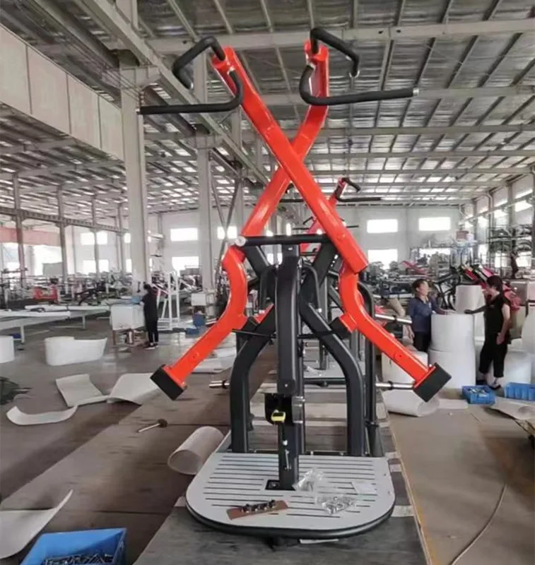 Strength Training Chest Press Lat Pulldown Low Row Machine Shoulder ...