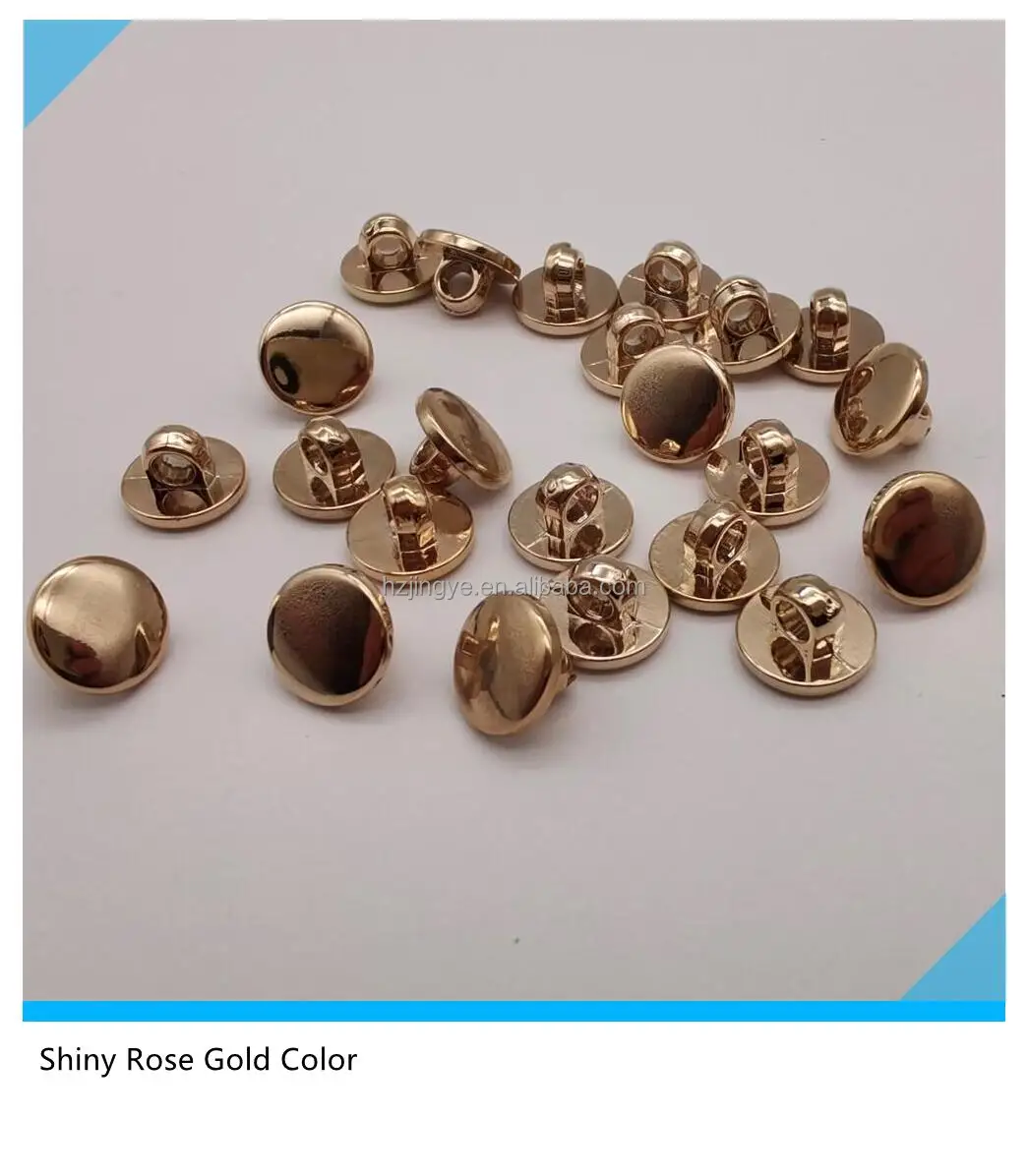 10mm ABS Button in Rose Gold Color, ABS Shank Button| Alibaba.com