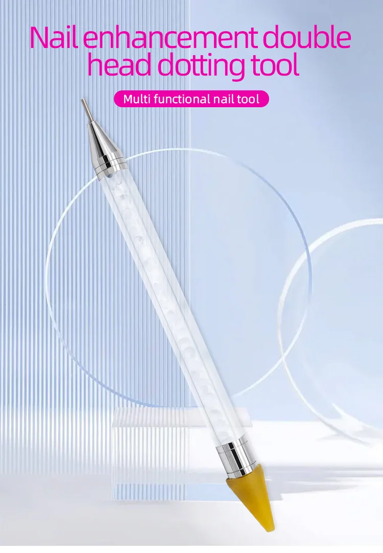 Two Way Nail Dotter Art Pen Tool Nail Brush Dotting Tools - Buy Dotting ...
