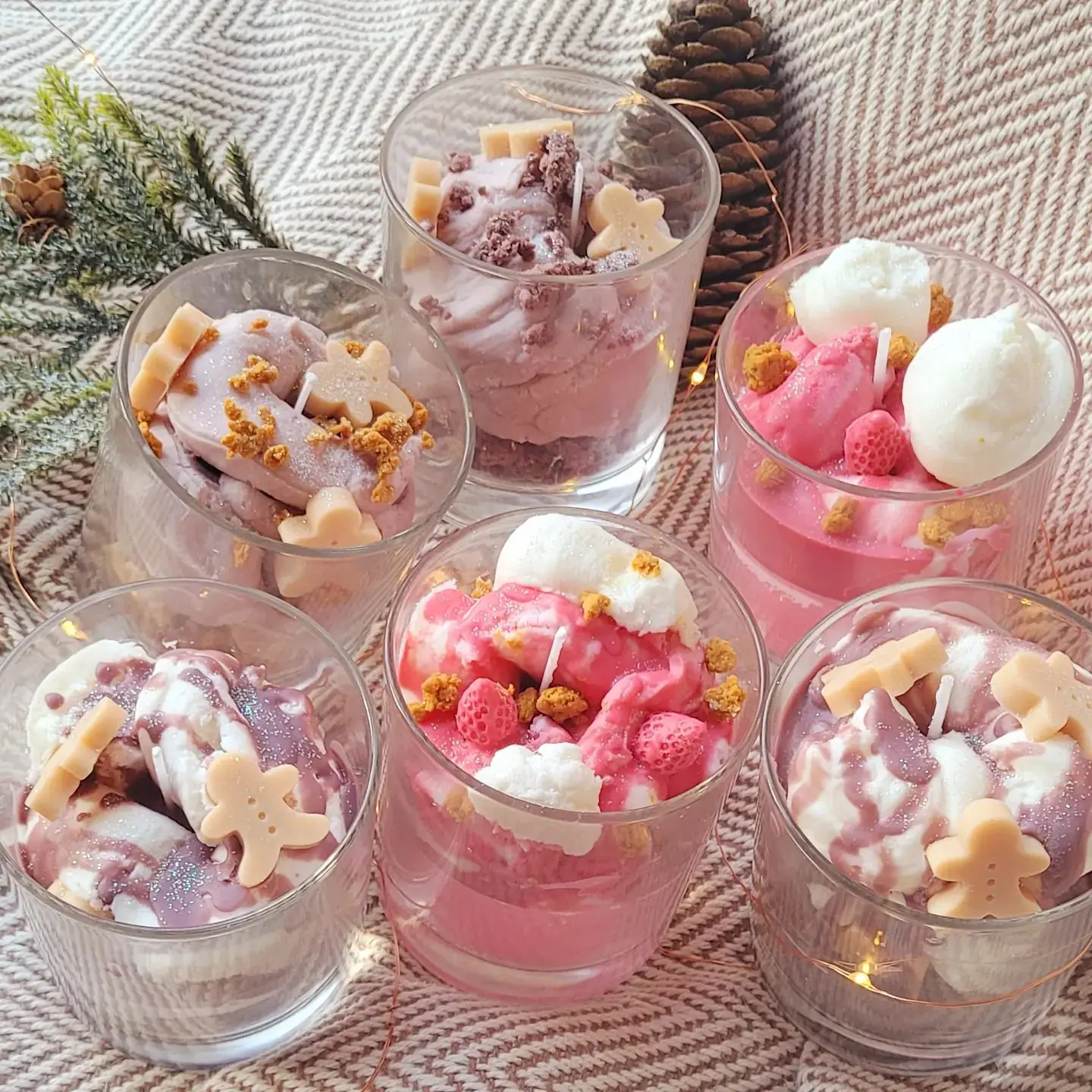 V59 Hot Customized Cream Candles - Perfect for Home Fragrance