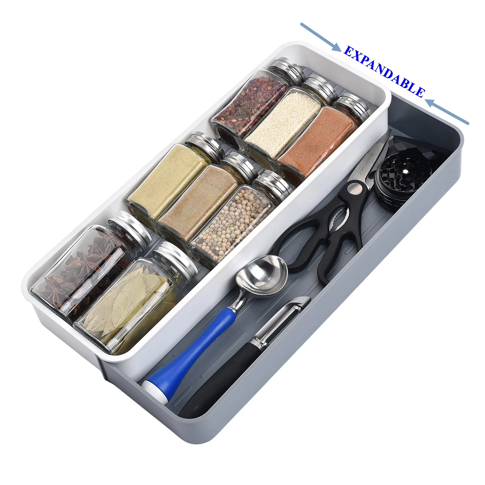 DS1311 Kitchen Utensils Containers Cabinet Spice Jar Rack Spice Storage ...