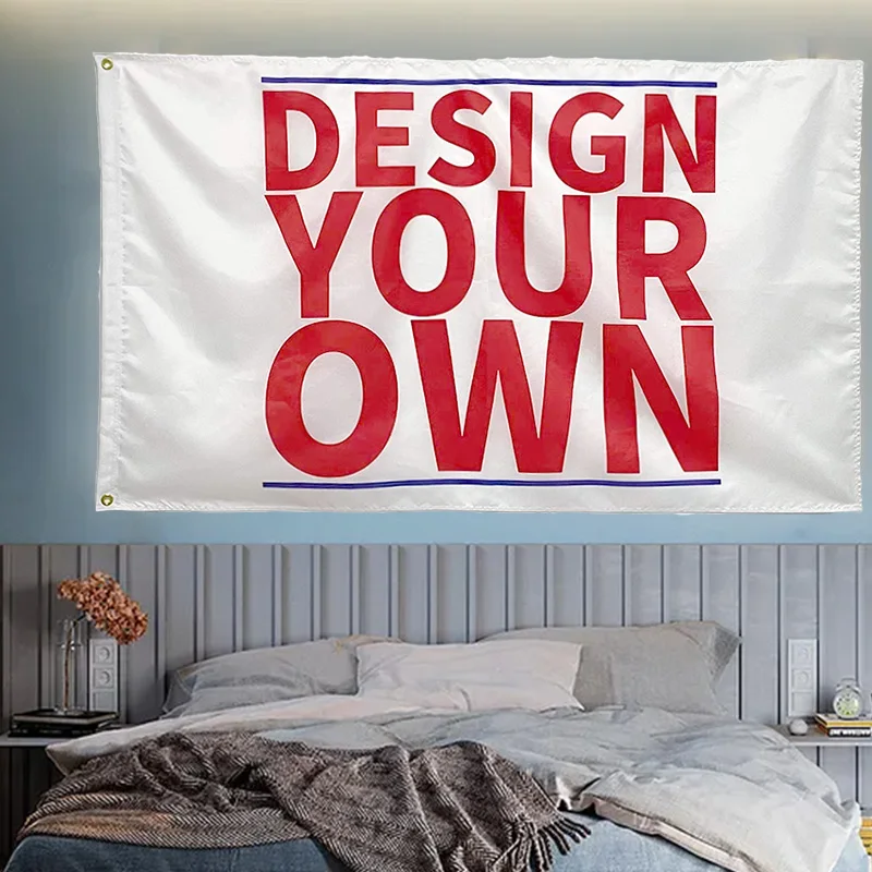 Customized Design Printing Outdoor Event Fabric Flags High Quality ...