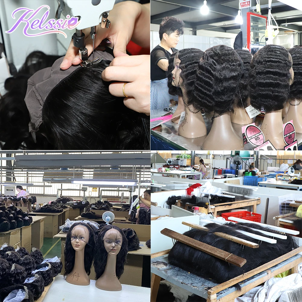High Quality Full Hd Lace Front Weave Wigs,Real Natural Light Brown Raw ...