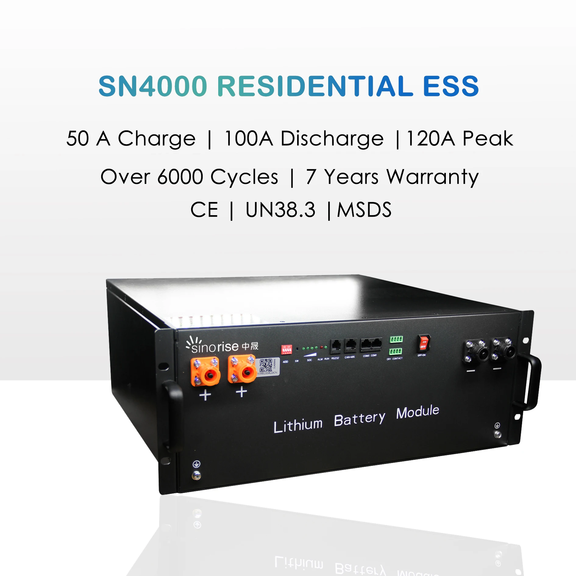 Home Solar Energy Storage 48v 100ah 5kwh Energy Battery System Solar ...