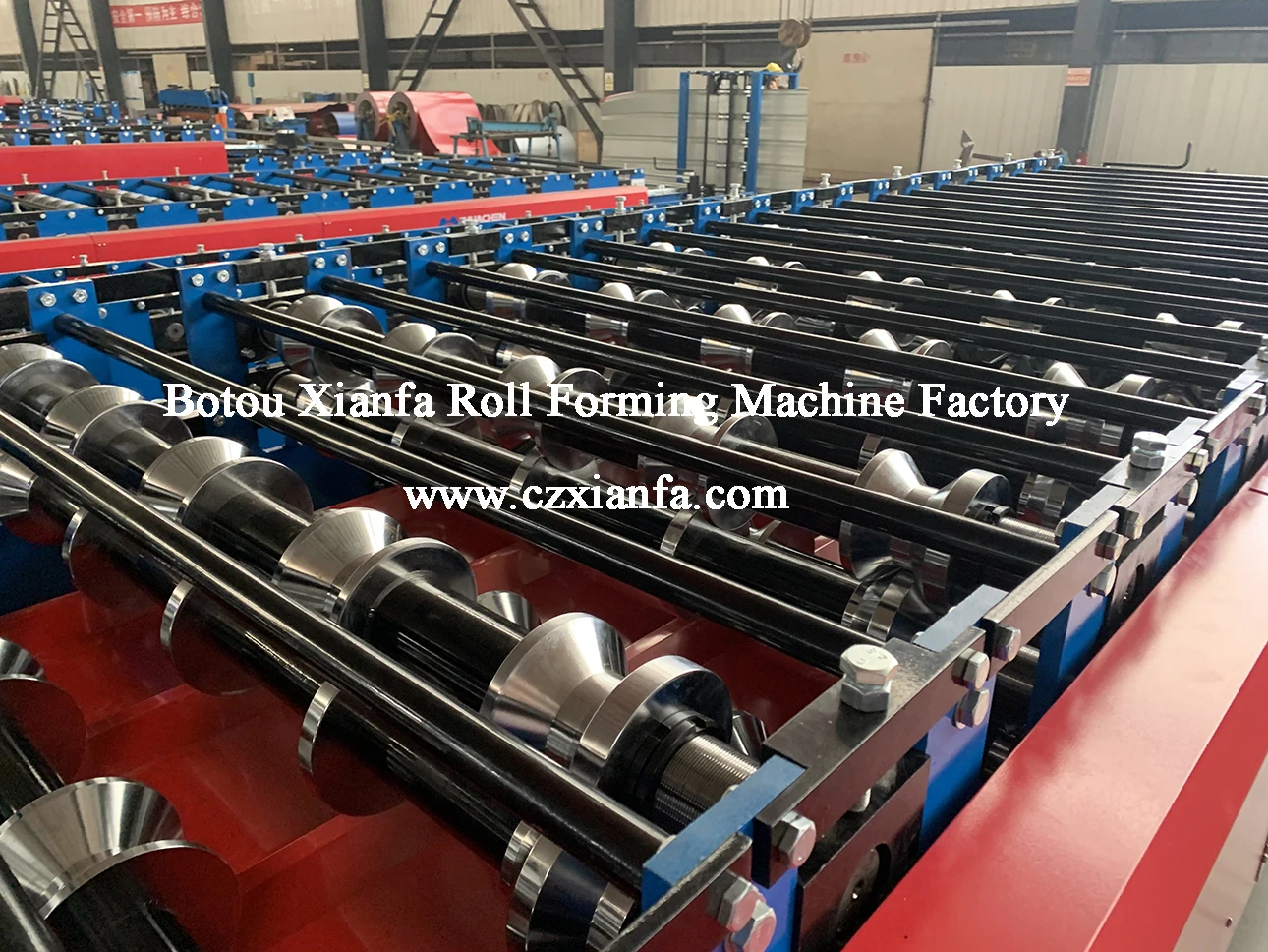 Double Deck Ibr Metal Roofing Tile Roll Forming Machine - Buy Peru Tr4 ...