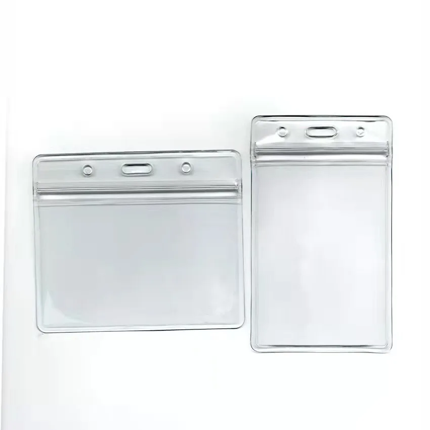 Event Exhibition Custom Lanyard - Waterproof PVC Card Holder