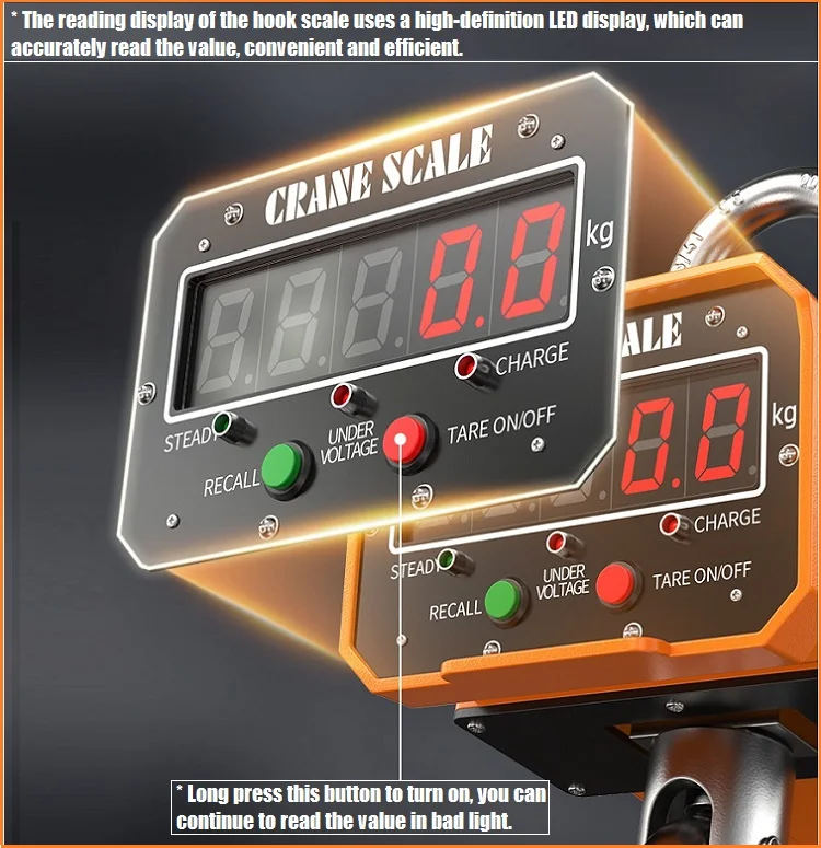 Industrial Overhead Weighing Scale Hanging Crane Scale 2t 5t 3000kg ...