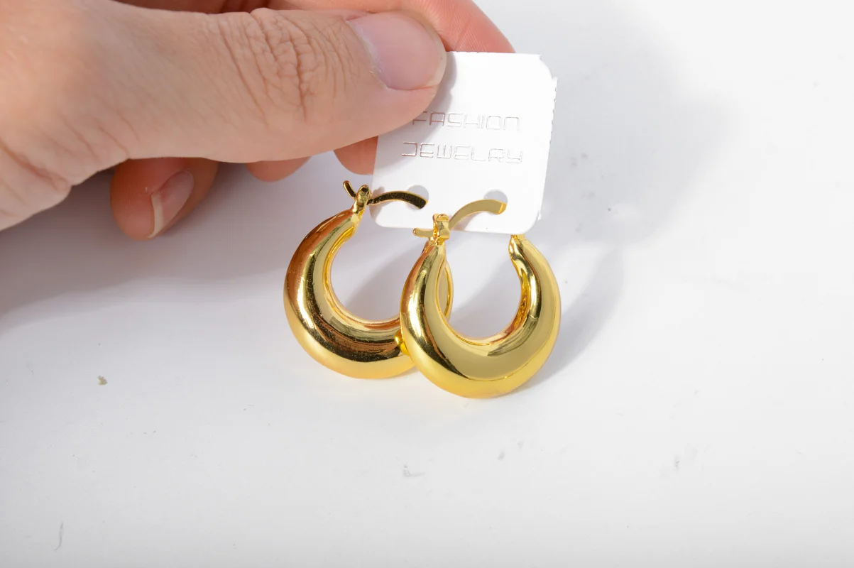 Hot Sale 18k Gold Plated Punjabi Nattiyan Hoop - Buy 18k Gold Plated ...