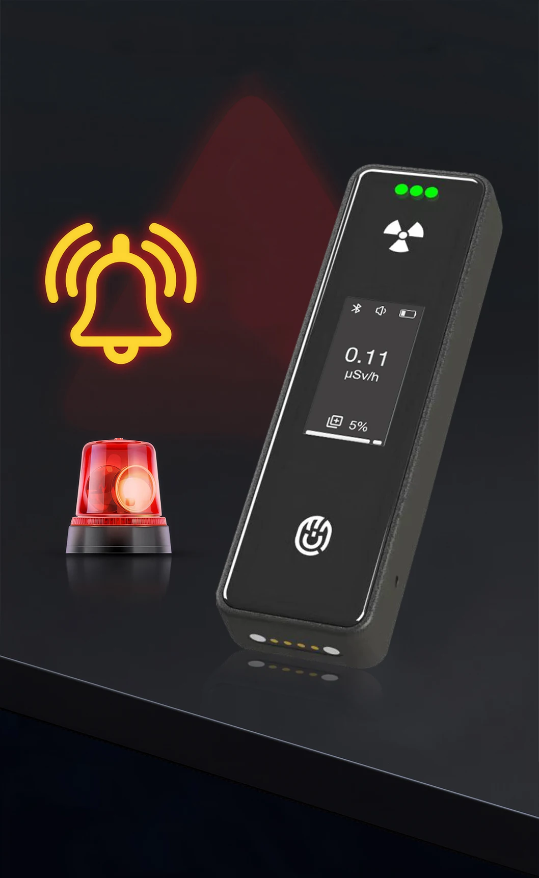 LSJ SEED-RA Portable Personal Radiation Detector Gamma and Dose Rate ...