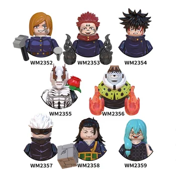 Wm6139 Jujutsu Kugisaki Nobara Itadori Yuji Fushiguro Megumi Hanao Rogo ...