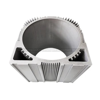 Aluminum Energy-saving Air-cooled Motor Shell Fan Electro Motor Housing ...