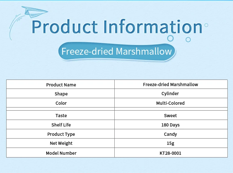 Halal Dehydrated Marshmallow Dehydrated Mini Sweets Marshmallow Freeze ...