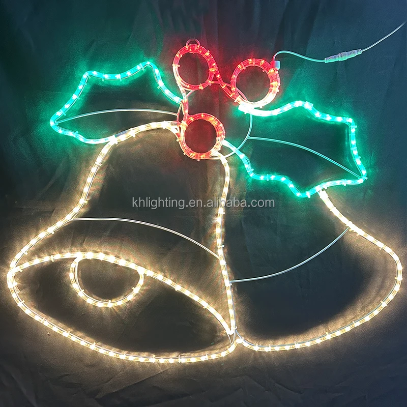 2d Letter Motif Led Modeling Light Length 1.5m Width 0.53cm Christmas ...