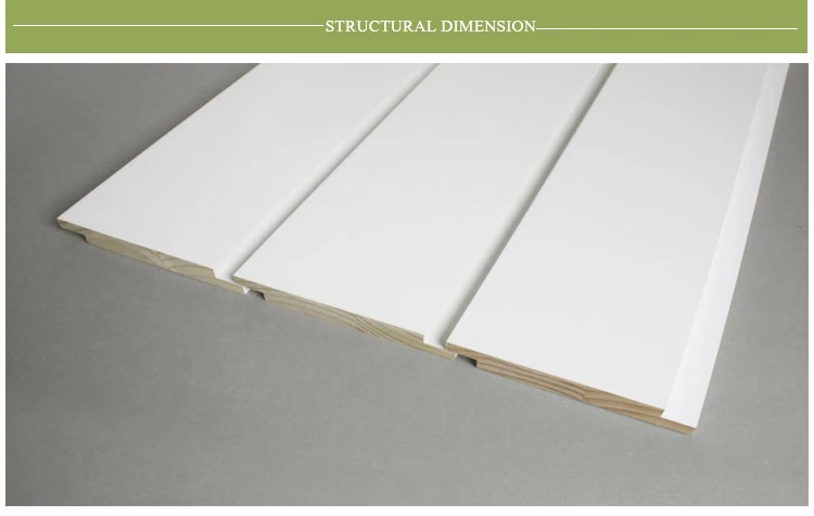 Indoor Fluted Interior Wainscot Mdf Decorative Wall Panel Wood Tv Wall ...