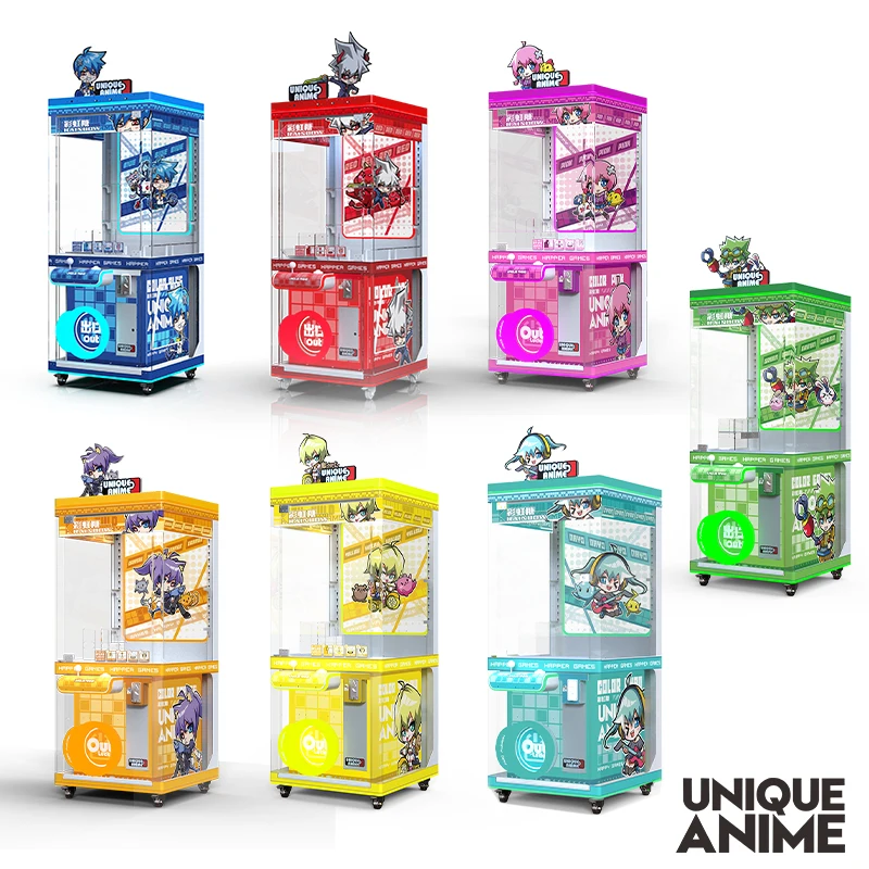 Rainbow Sugar Arcade Claw Dolls Vending Cheap Dolls Catcher Games ...