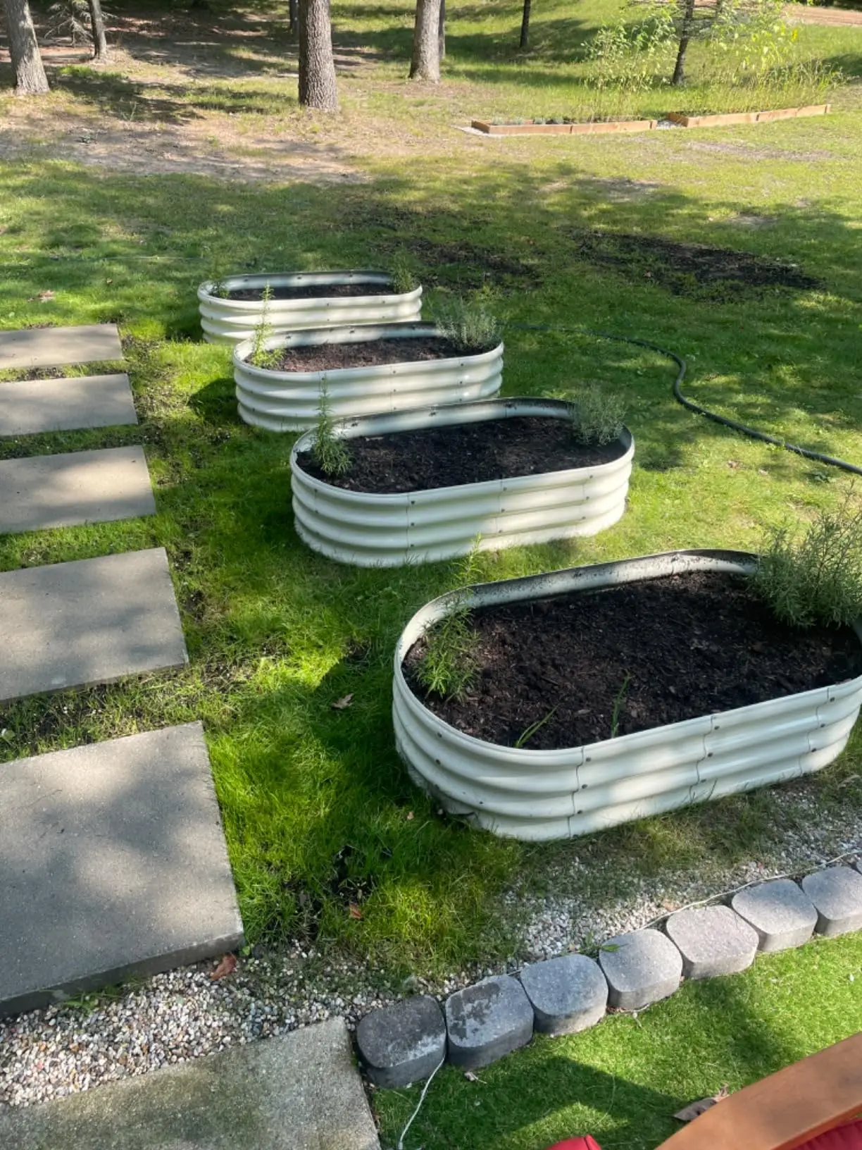 Galvanized Raised Box Kit Galvanized Planter Raised Boxes Outdoor Oval ...