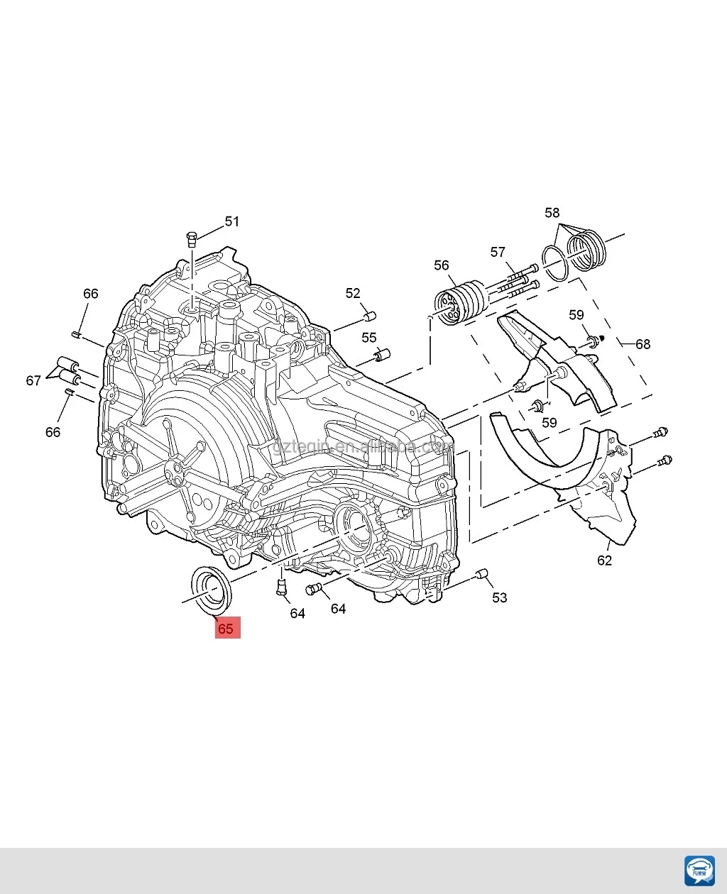 Selo De Óleo Meia Eixo Original Para Buick Chevrolet,Opel,Saab 24230715 ...