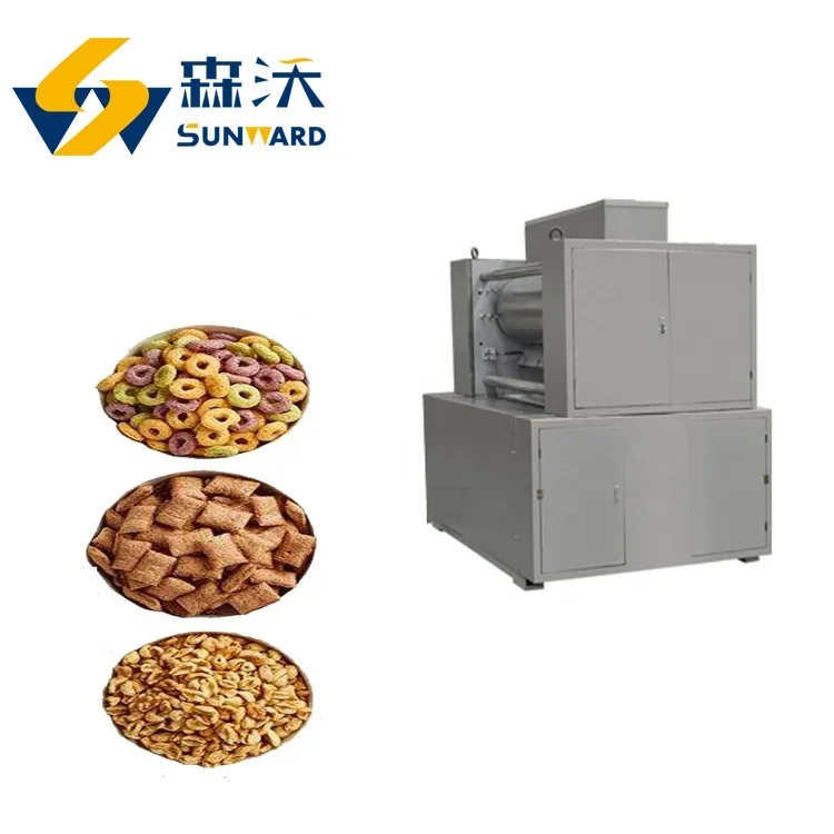 Sunward Industrial Breakfast Cereal Corn Flakes Production Line ...