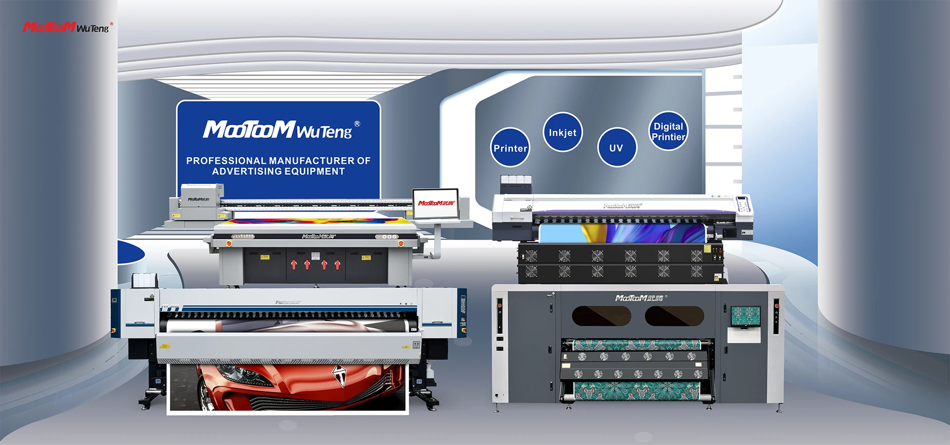 Mootoom Model 300mm High Speed Fully Automatic DTF Printer Hot Stamping ...