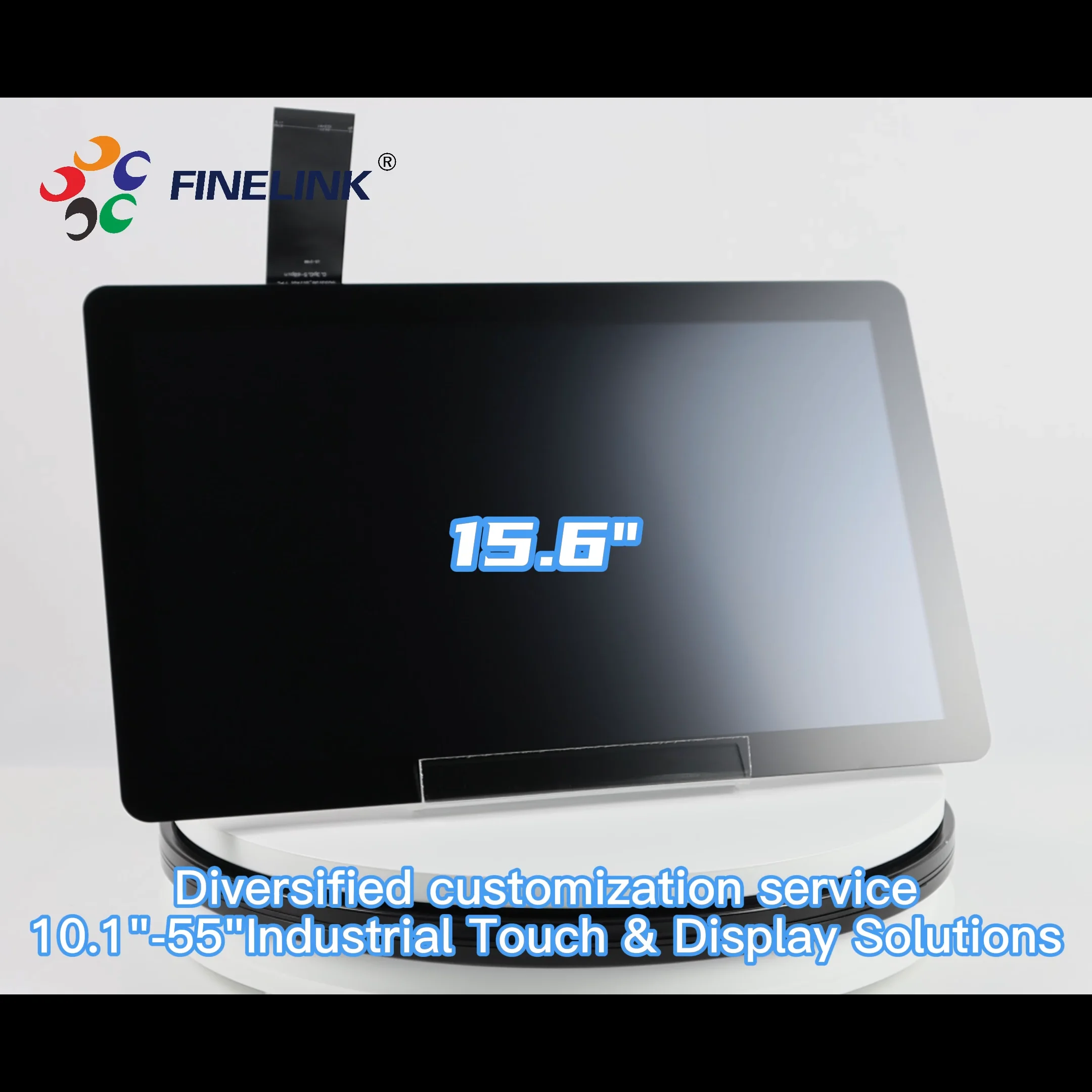 Finelink Factory Manufacturing Bonding High Quality 15.6 Inch Touch Panel Plus Lcm With 12- Year ...