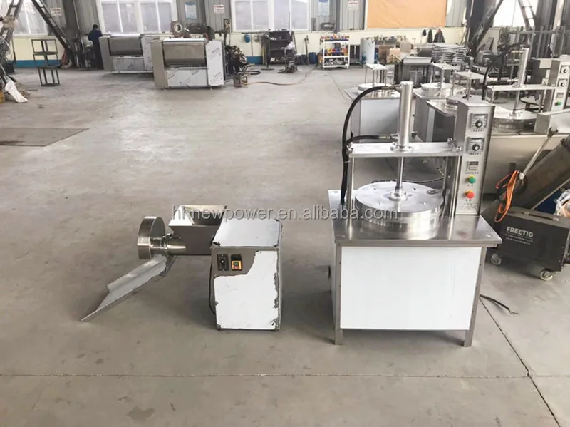 Pneumatic Motorized Chapati Roti Paratha Making Machine Hydraulic Flour ...