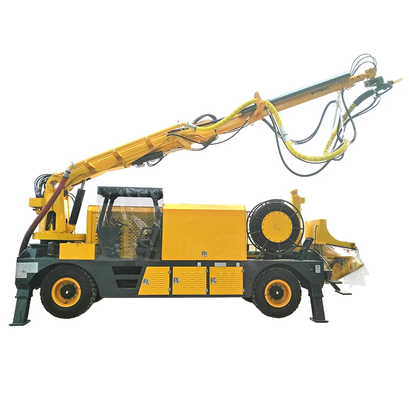 Hydraulic Engineering Culvert Tunnel Slope Robotic Arm Shotcrete Wet ...