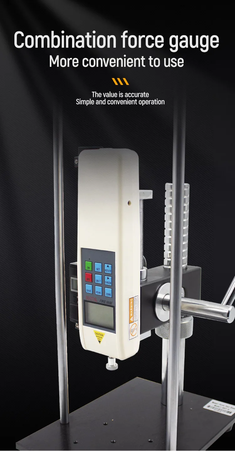 Vertical Manual 500n Force Test Stand For Push Pull Gauge - Buy 500n ...