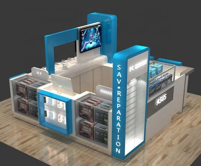 Boutique Cell Phone Display Cabinet Mobile Phone Shop Decoration ...