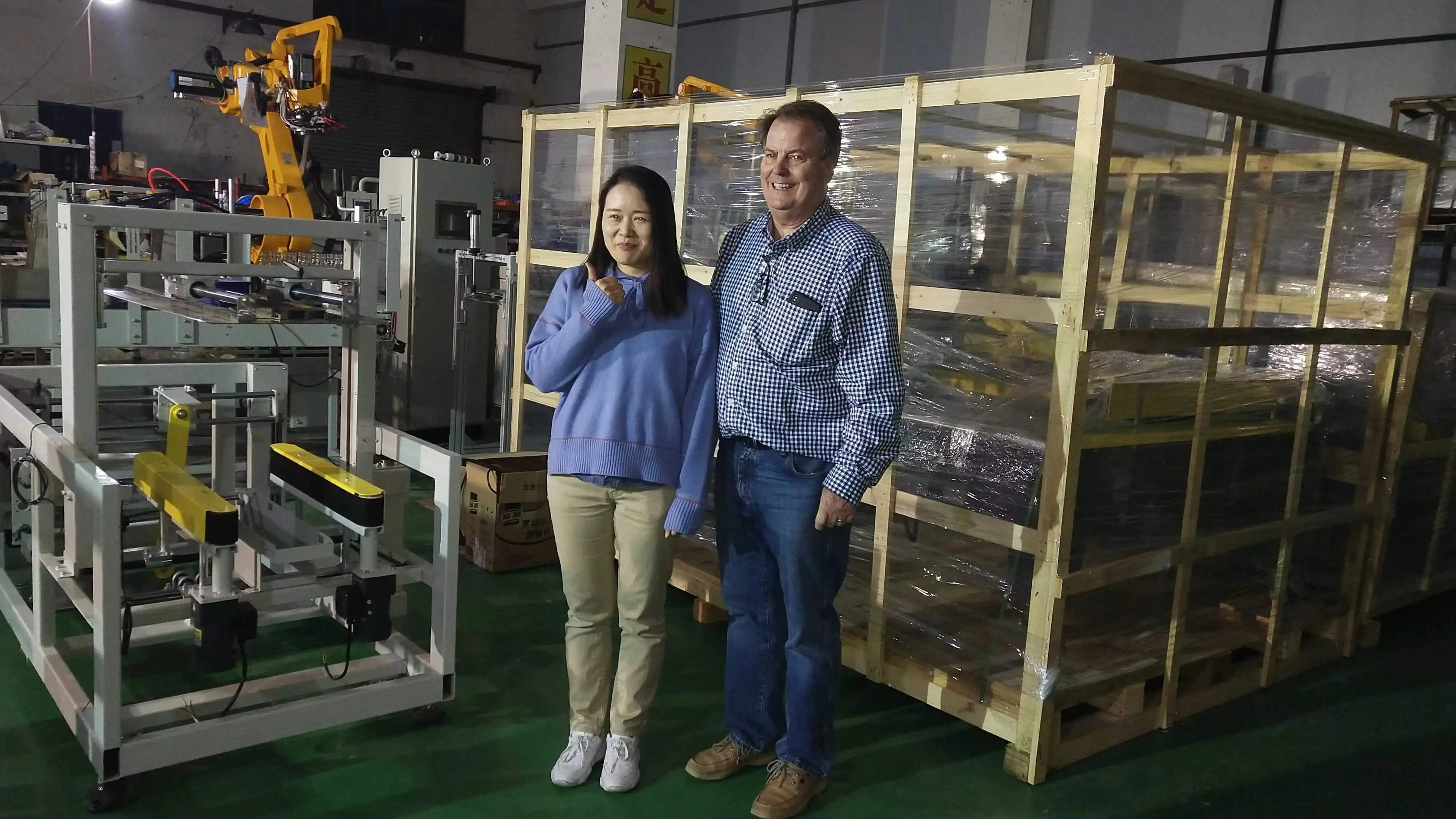 Wholesale Smart Small Automatic Pallet Stretch Wrapping Machine ...