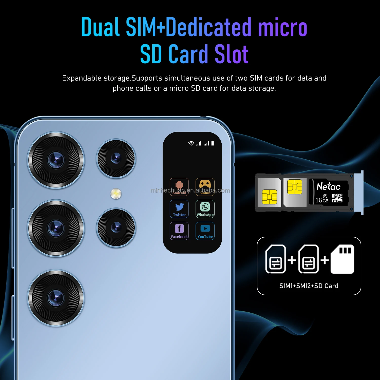 S24 Ultra 7.0inch Incell Full HD Screen All-in-One Smartphone Top ...