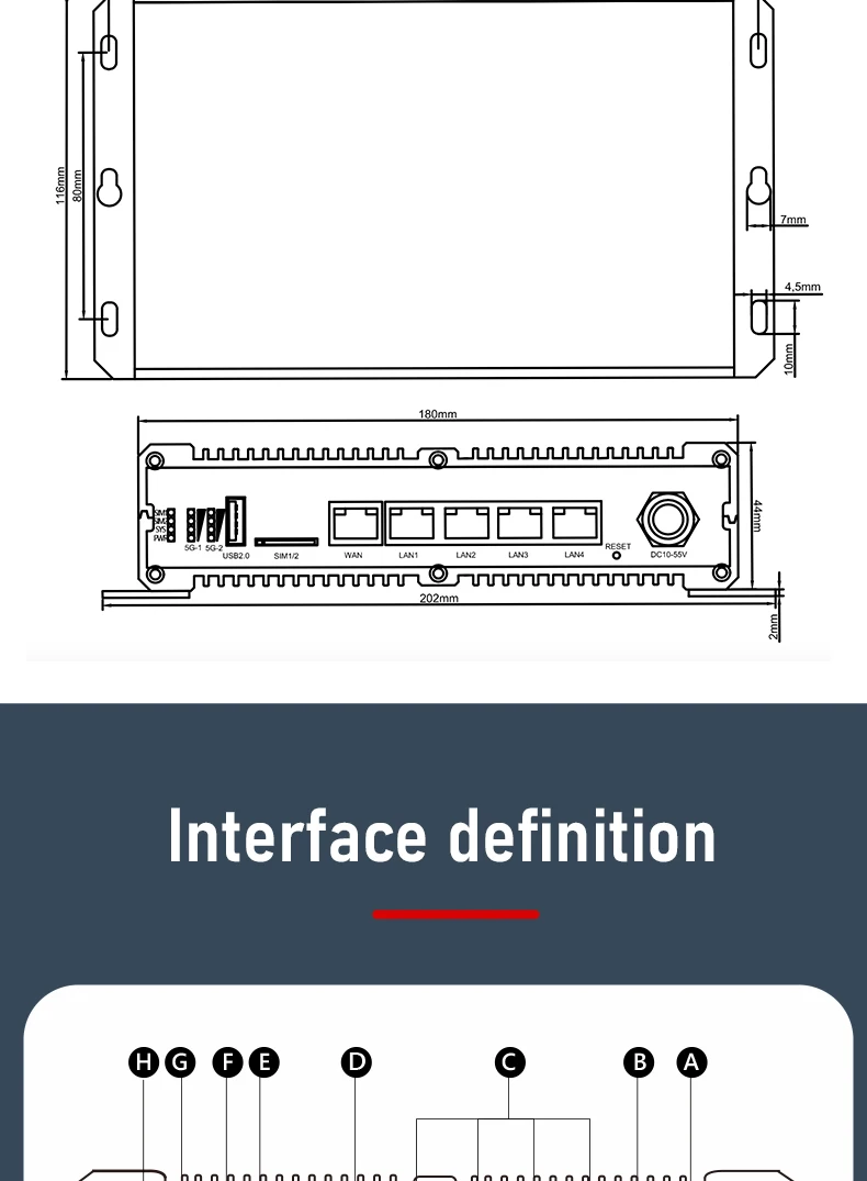 SERIALLINK Industrial 5G Wi-Fi Router With Dual Sim Card Slot POE CAN ...