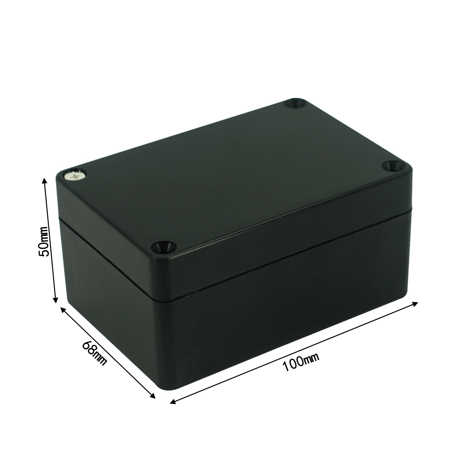 Ip67 Waterproof Rating Black Abs Material Electronic Pcb Housing ...