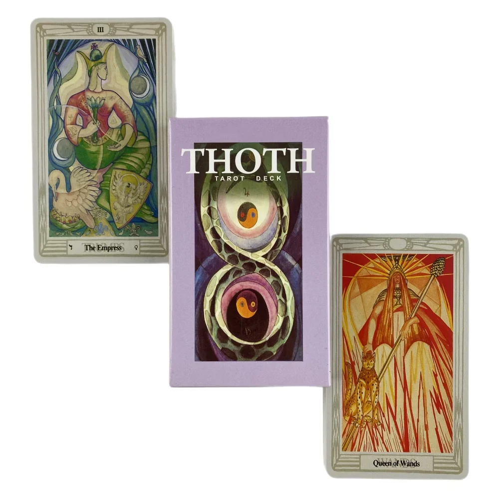 78 Card Thoth Tarot Oracle Card For Entertainment Fate Divination Card ...