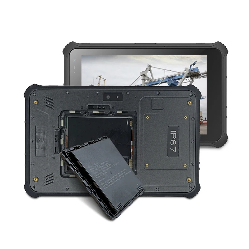 8 Inch 4+64gb 700 Nit Gps Nfc Waterproof Dustproof Rugged Tablet With ...