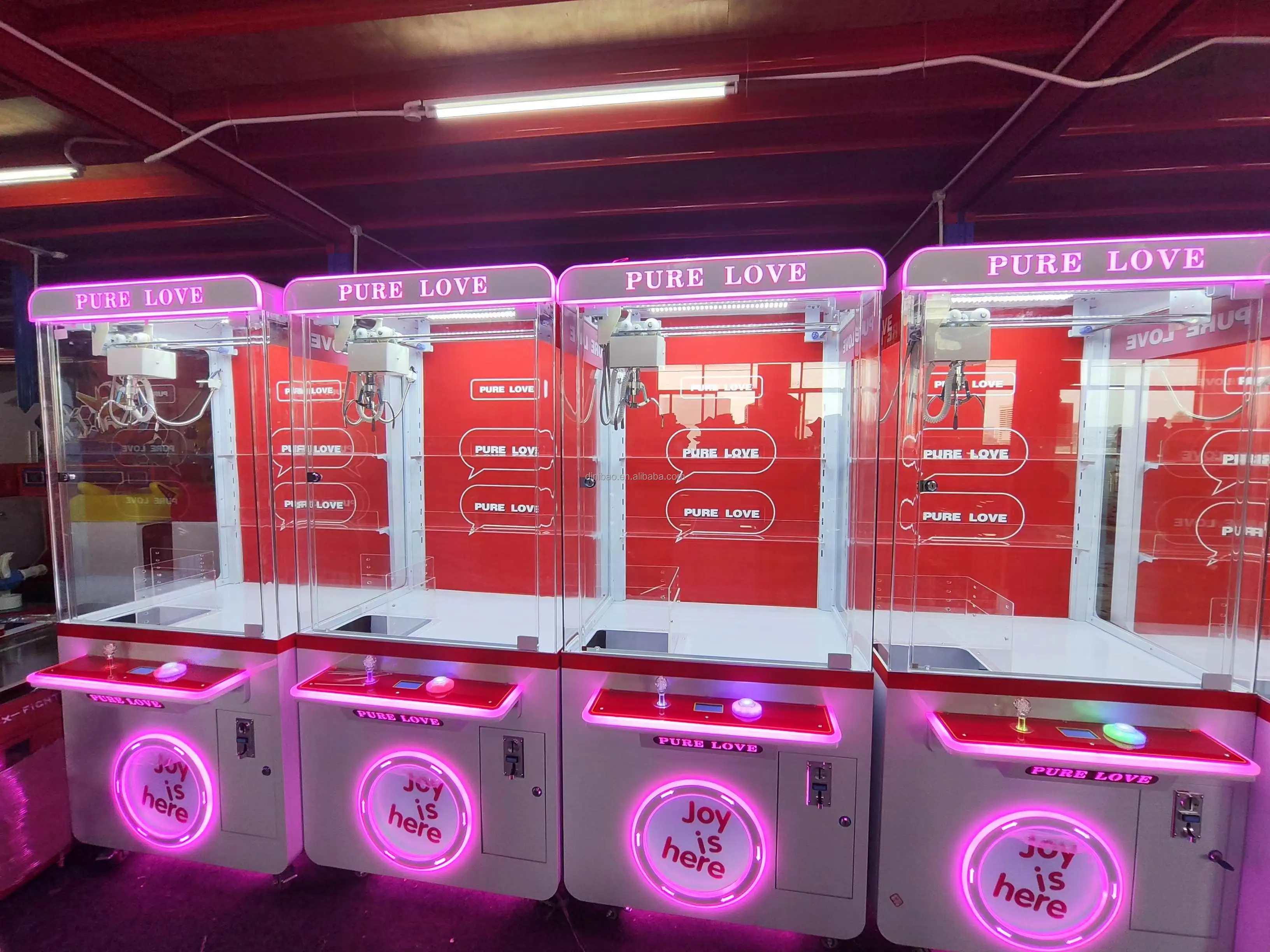 Hot Sale Arcade Coin Operated Game - Pure Love Plush Toy