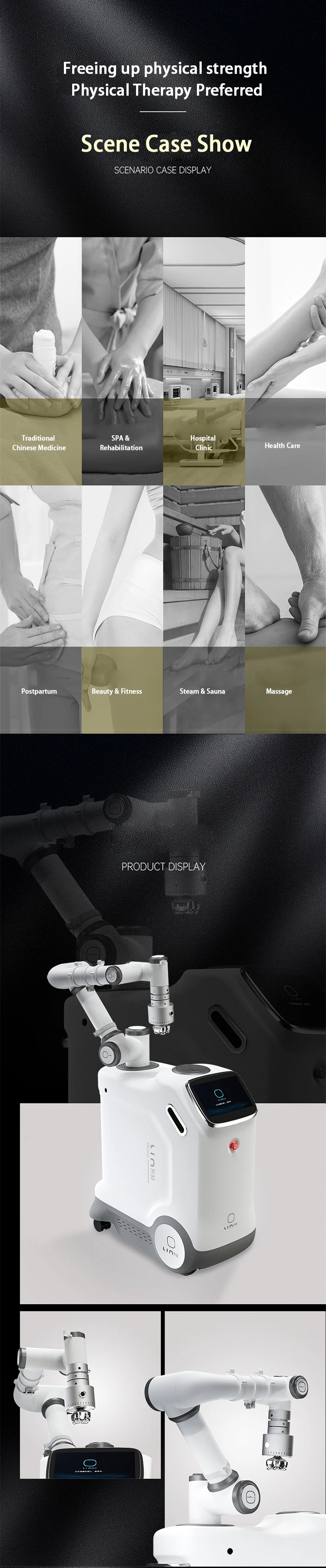 Acupuncture Physiotherapy Machine - Gentle Massage Robot