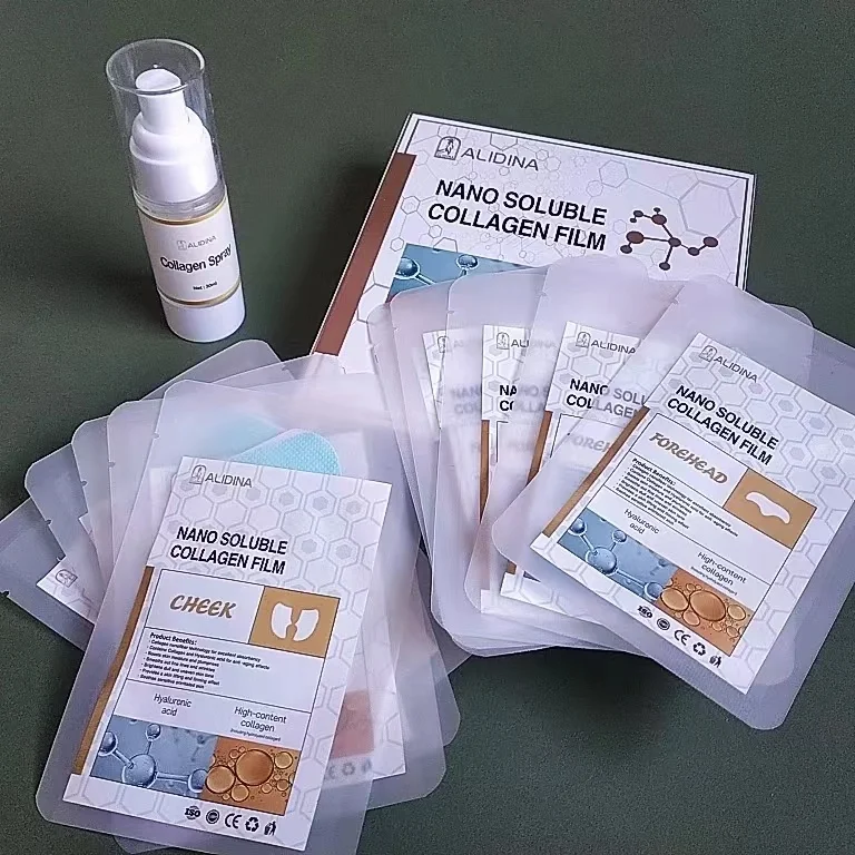 R Newest Water Soluble High Prime Silk Collagen Film