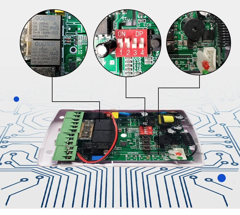 YET845 WIFI Tubular Motor Rolling Shutter Control Panel