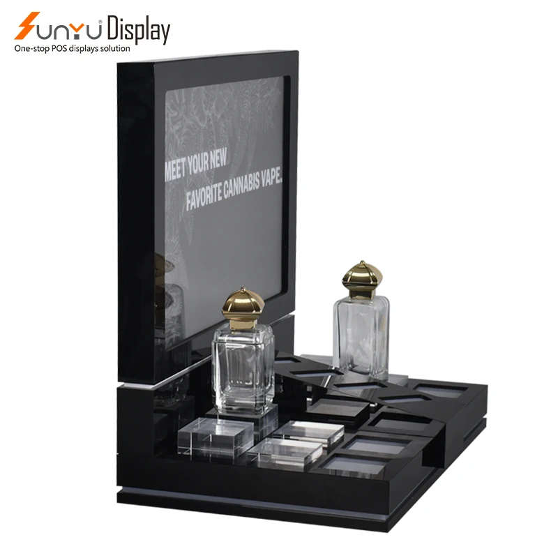 High-end Customization Acrylic Perfume Display Stands
