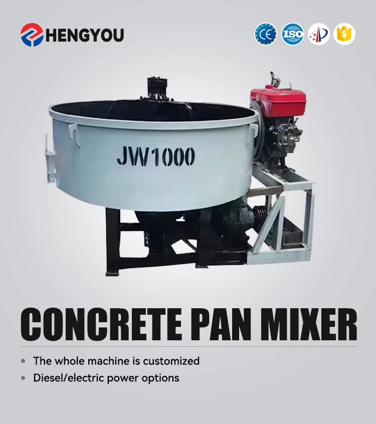 New Betoneira Vertical Pan Mixer 1000l Concrete Pan Mixer Vertical ...