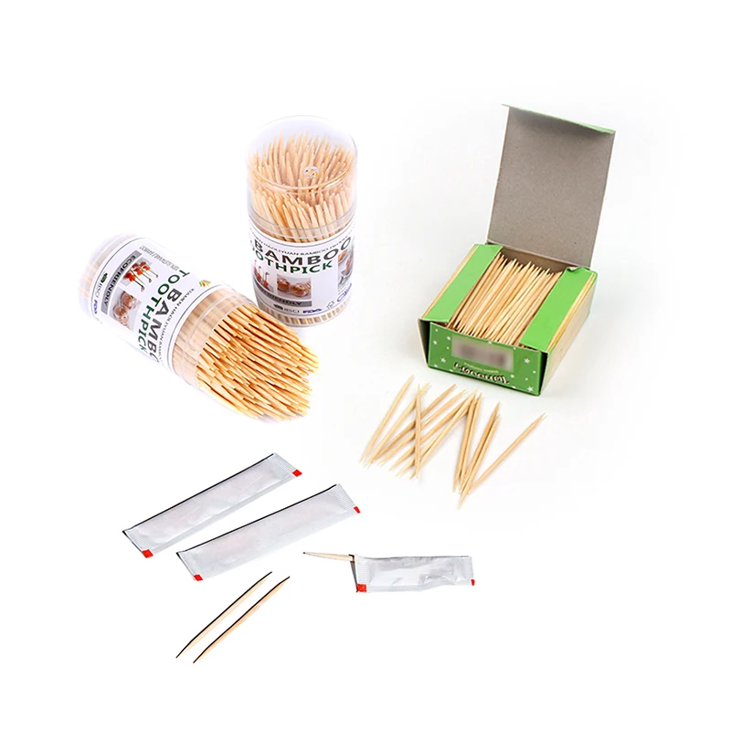 Custom Natural Bamboo Toothpicks,Wood Toothpick in bulk,Eco-friendly ...