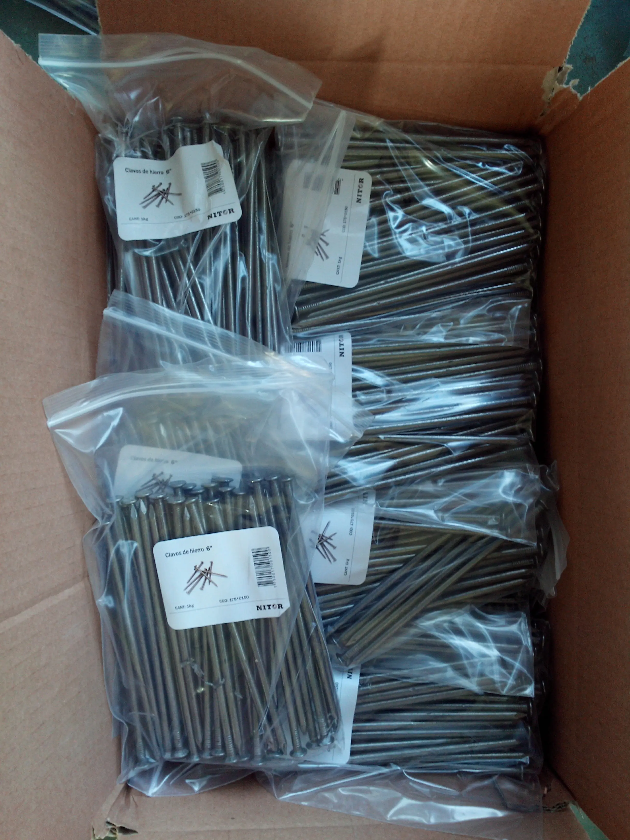 Clous en fer commun/clous en acier/clous en béton pour la construction ...