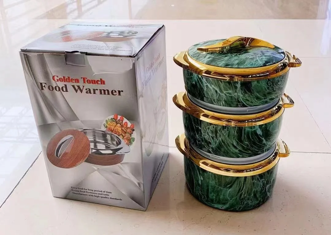 Large Capacity Thermos Food Warmer Jar Set - 3 Pcs 1.5l, 2l, 2.5l